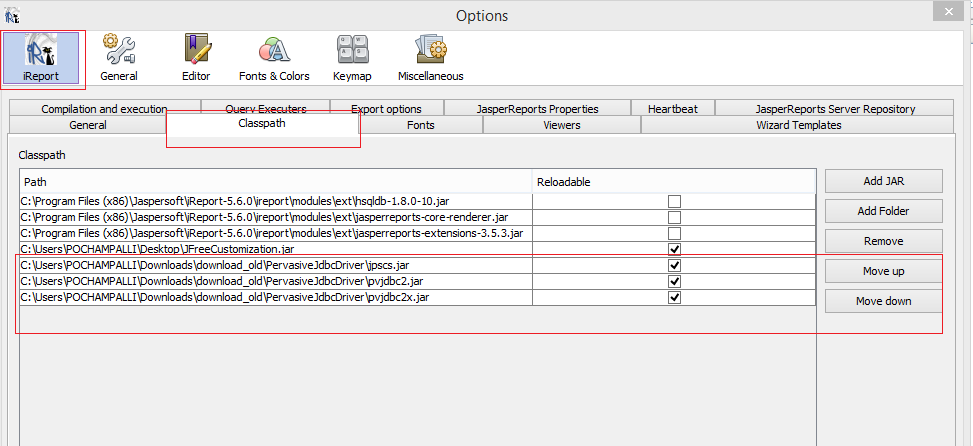 Pochampalli IT Labs: Actian Pervasive database connection in Jasper ...