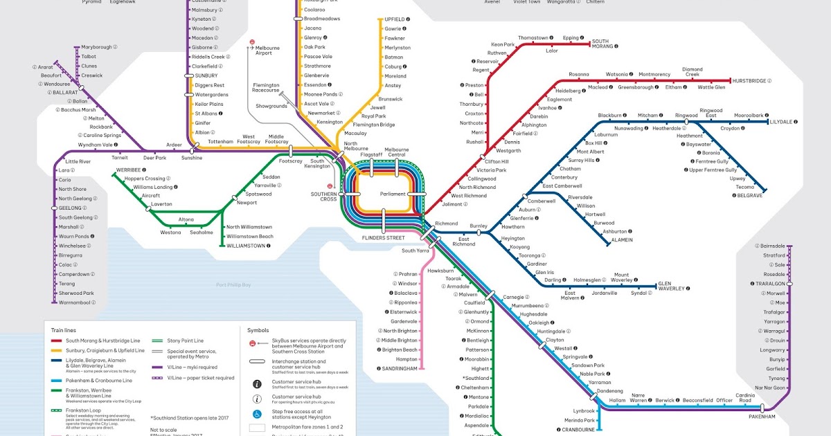 The Iron Road: The revamped PTV network map