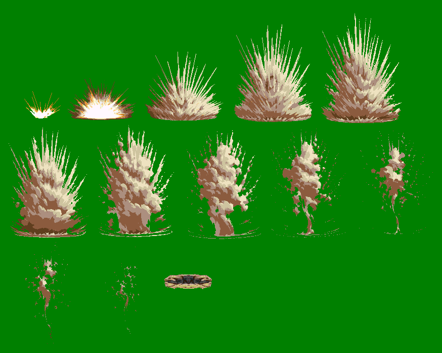 Sprite Fx: Sprites Explosions