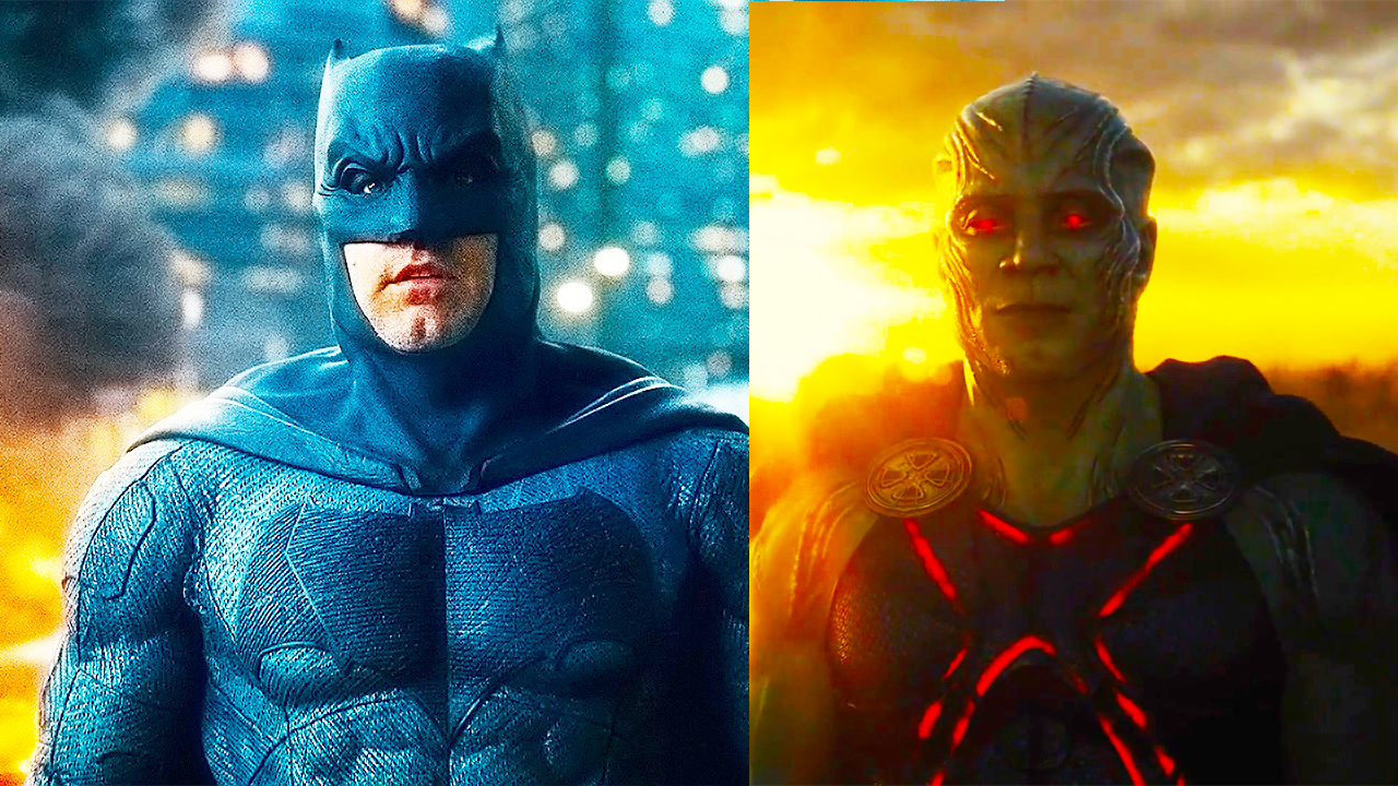 Martian Manhunter Meets Batman - Zack Snyder's Justice League Ending