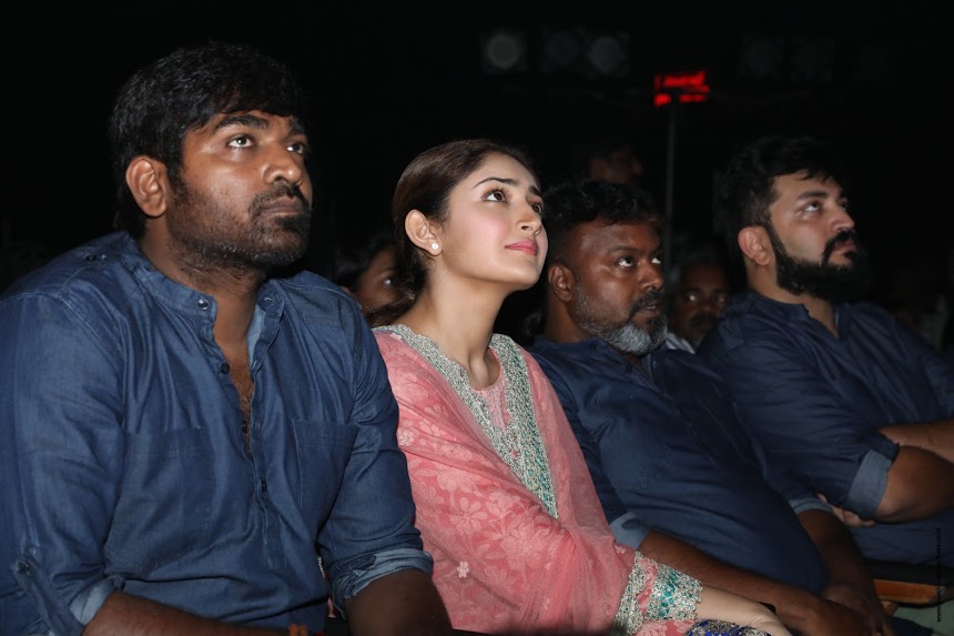 Sayyeshaa Saigal at Junga movie audio launch - South Indian Actress