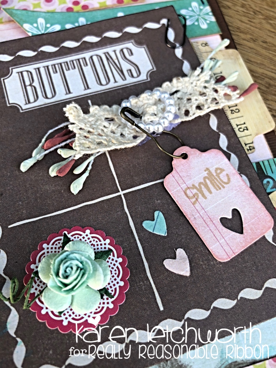 Really Reasonable Ribbon Blog: Button Card/Gift Card Holder