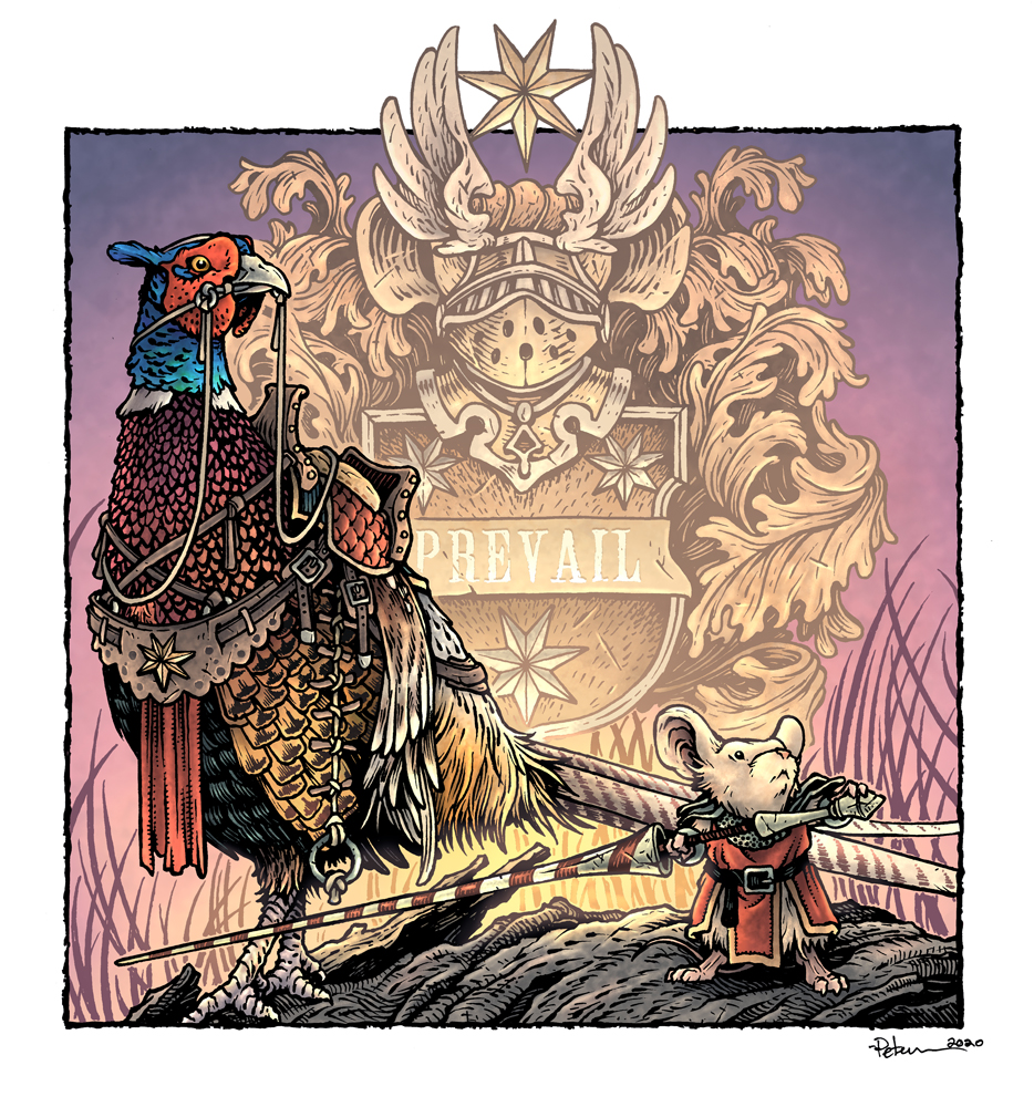 David Petersen's Blog: Mouse Guard 'PREVAIL' Process