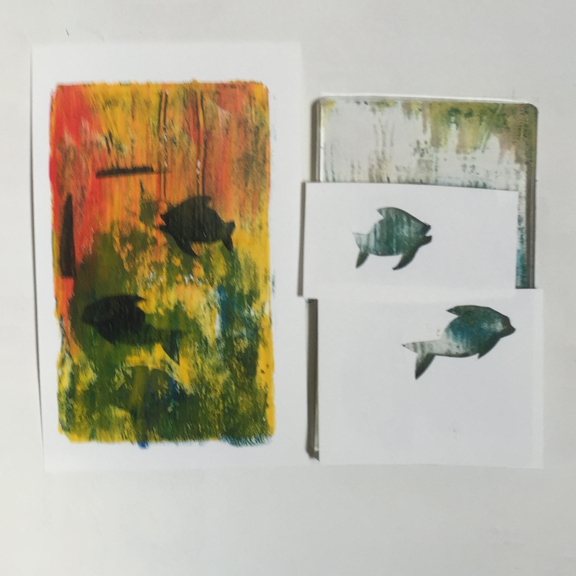 Monotypes & Monoprints with Gelli Plates