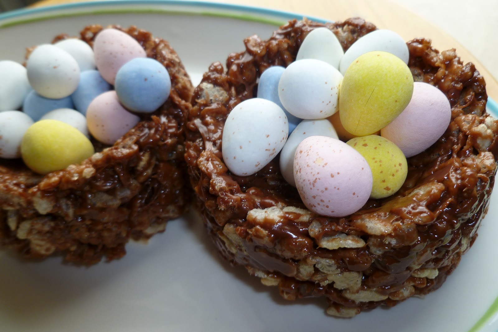 The Pastry Chef's Baking: Nutella Rice Krispies Easter Baskets