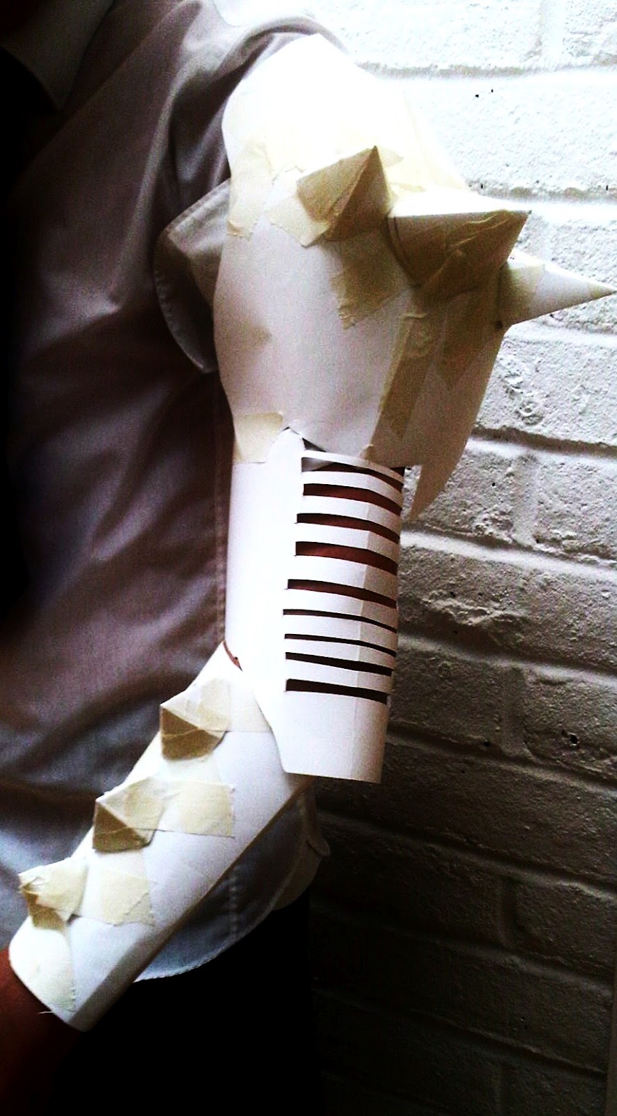 3D Art: Finished paper glove project