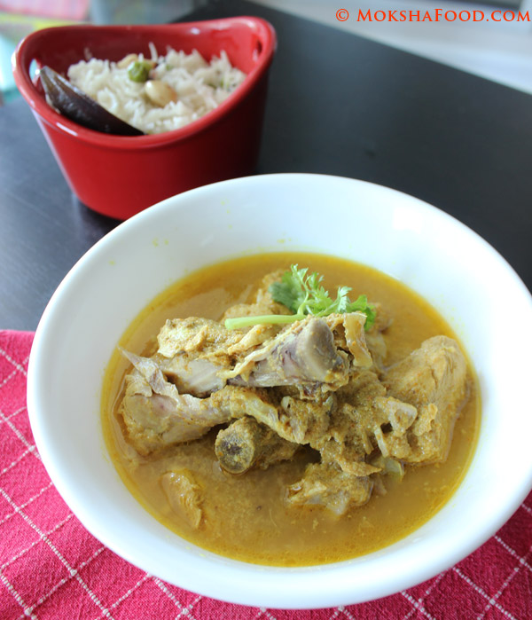 Zero Oil Chicken Curry