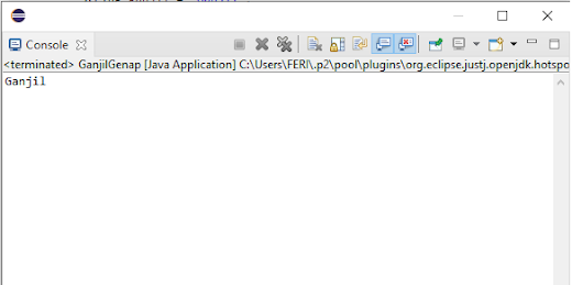 J-Blog: Soal dan Solusi Pemrograman Java - Cara Mencari Angka Ganjil ...