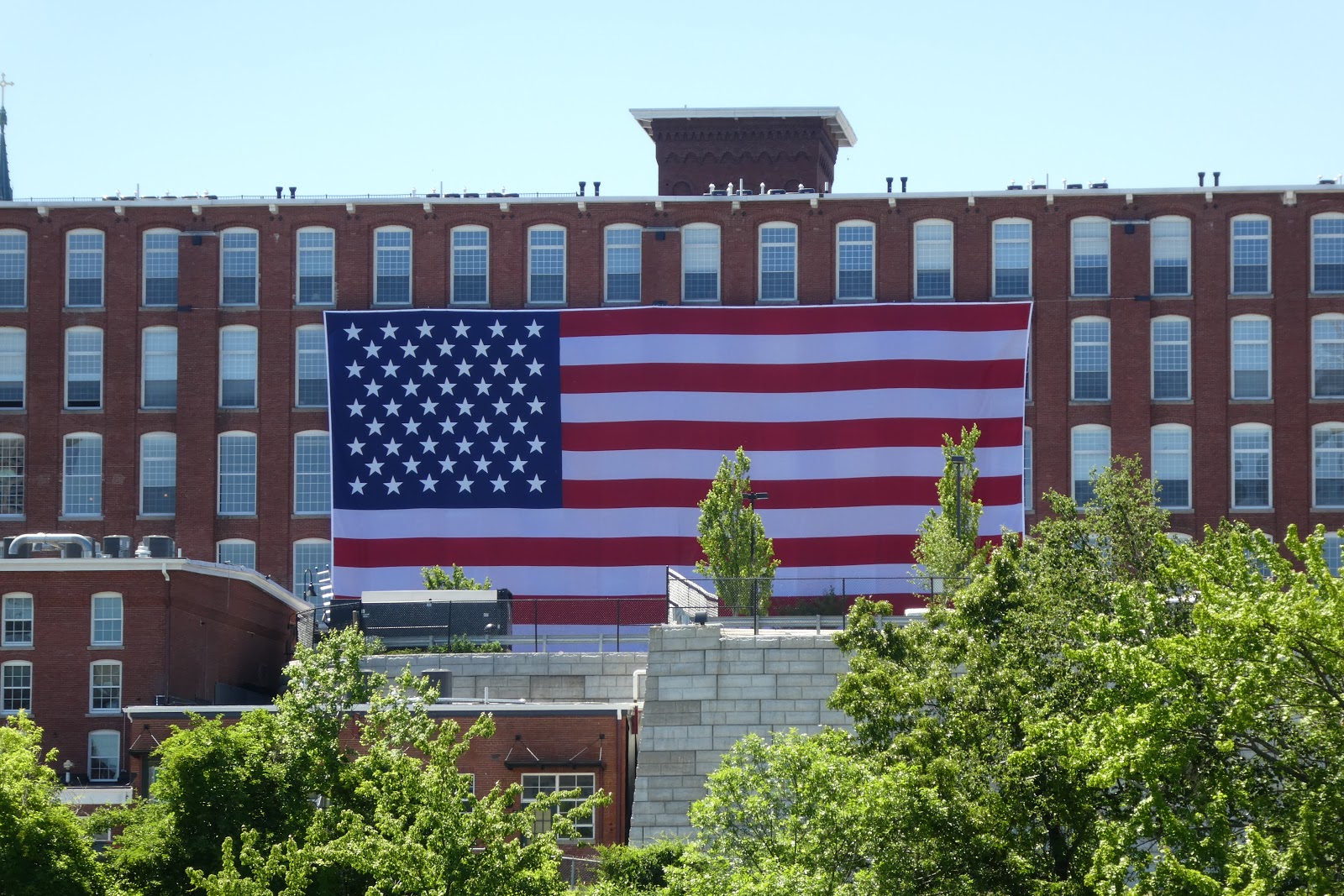 Nutfield Genealogy: Flag Day 2017 in the Manchester Millyard, New Hampshire
