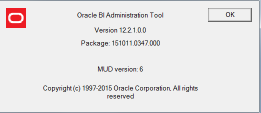 OBIEE 12 Admin tool OCI Connectivity - DELIVERBI Blog GCP Google | BIG ...