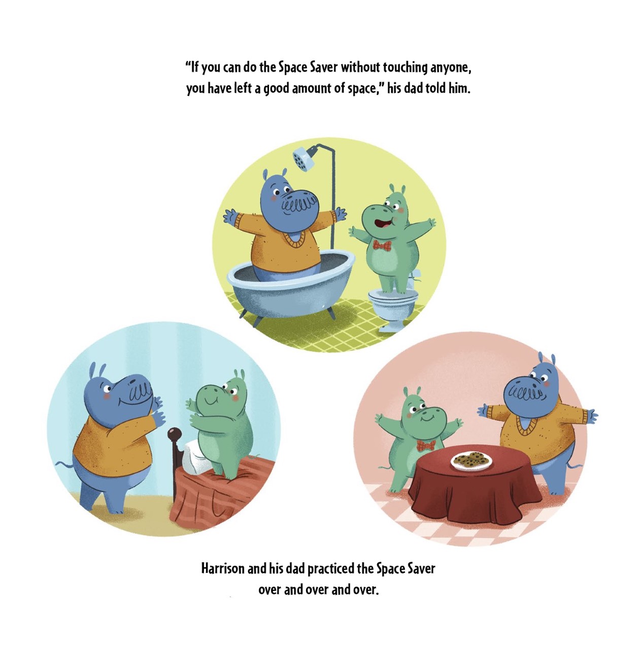 STORYWRAPS: "Harrison P. Spader, Personal Space Invader "- a bookwrap