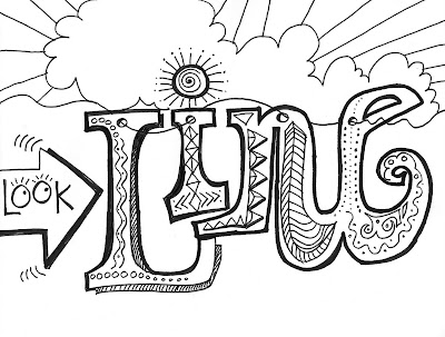 art 1 hillwood: line art in black and white and color