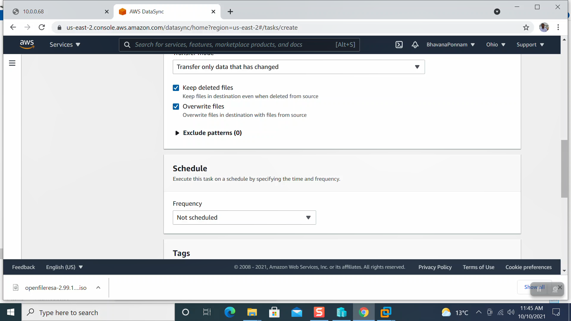 AWS Datasync overview