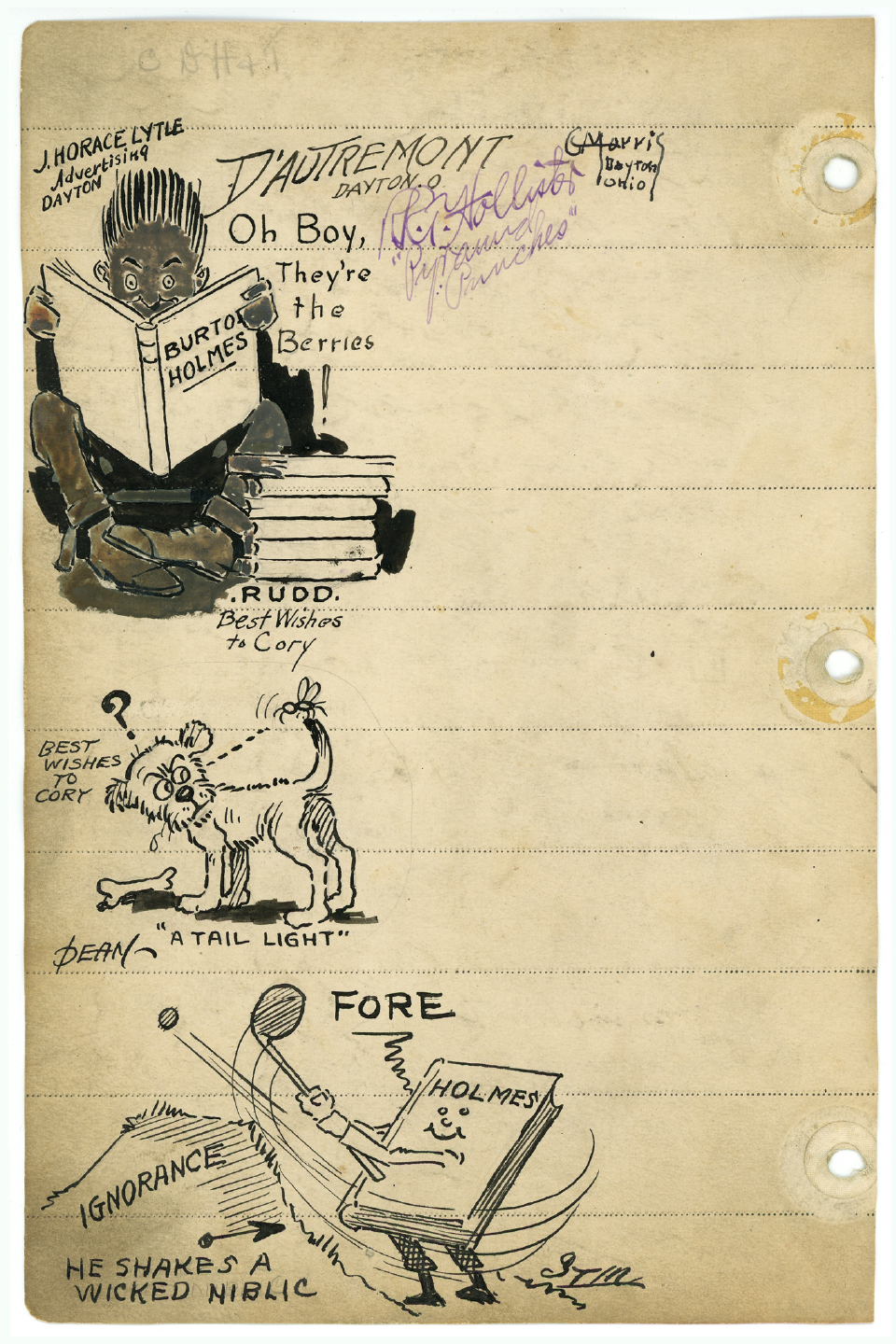 Yesterday’s Papers: The illustrated Cory Binder, 1906-25