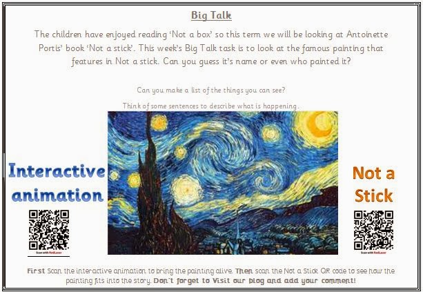 Foundation Stage Stickney: Big Talk/Home School Diary Task