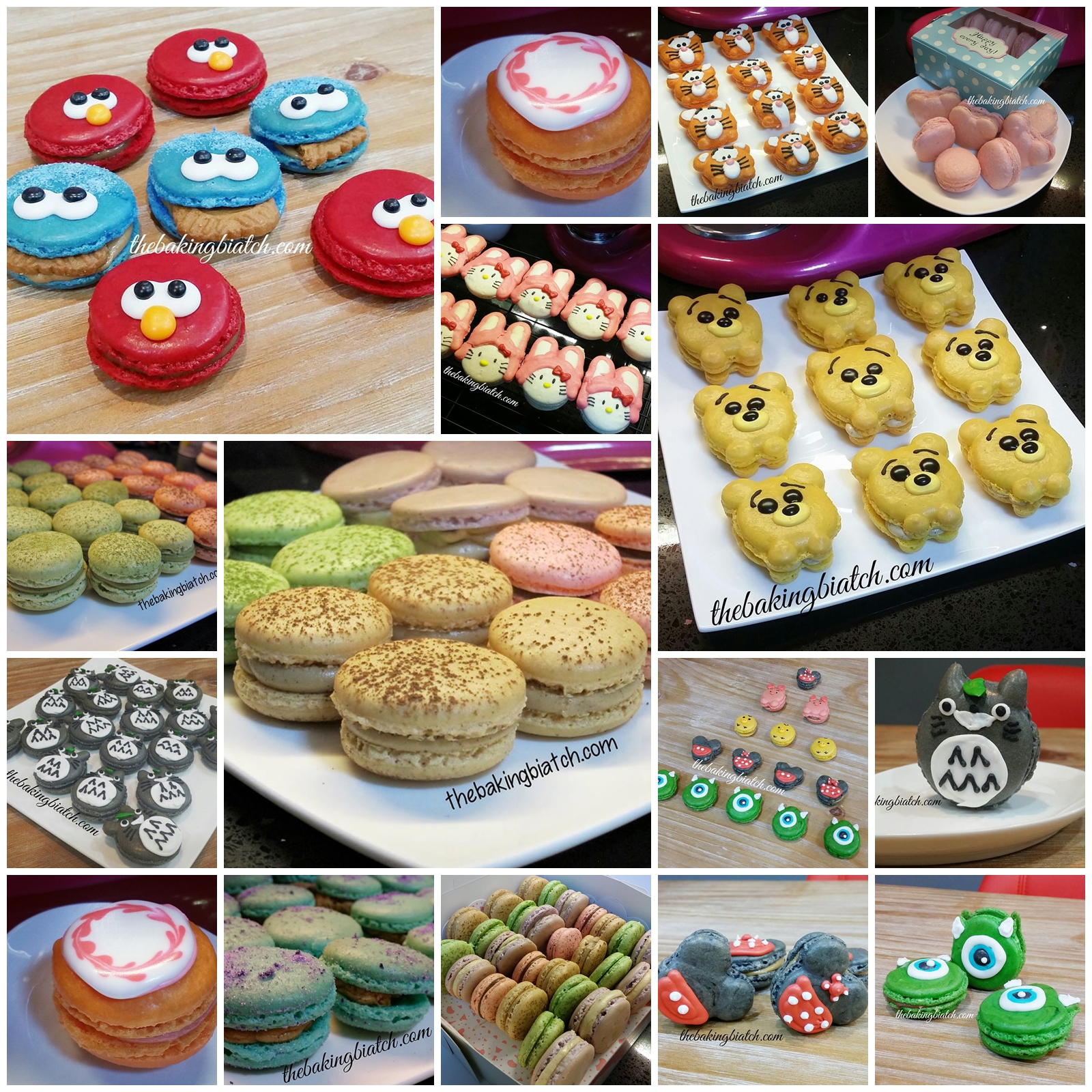 The Baking Biatch || by Cynthia Lim: Macaron Party!