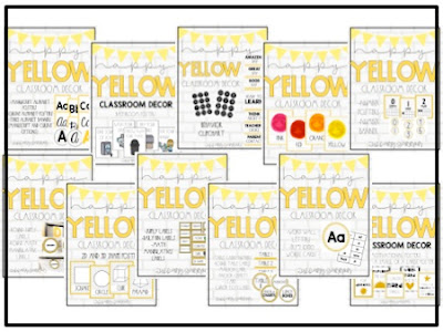 Happy Yellow Classroom Decor | The Lemonade Stand