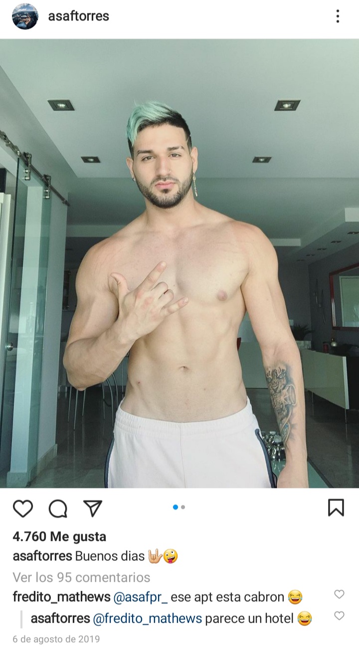 Mis queridos guapos: Asaf Torres: Tremendo macho boricua