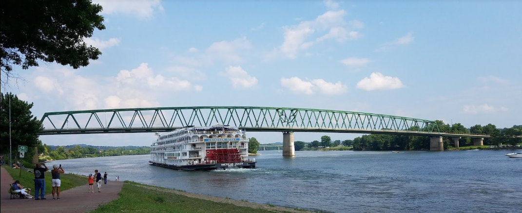 Industrial History: Williamstown-Marietta Bridges over Ohio River