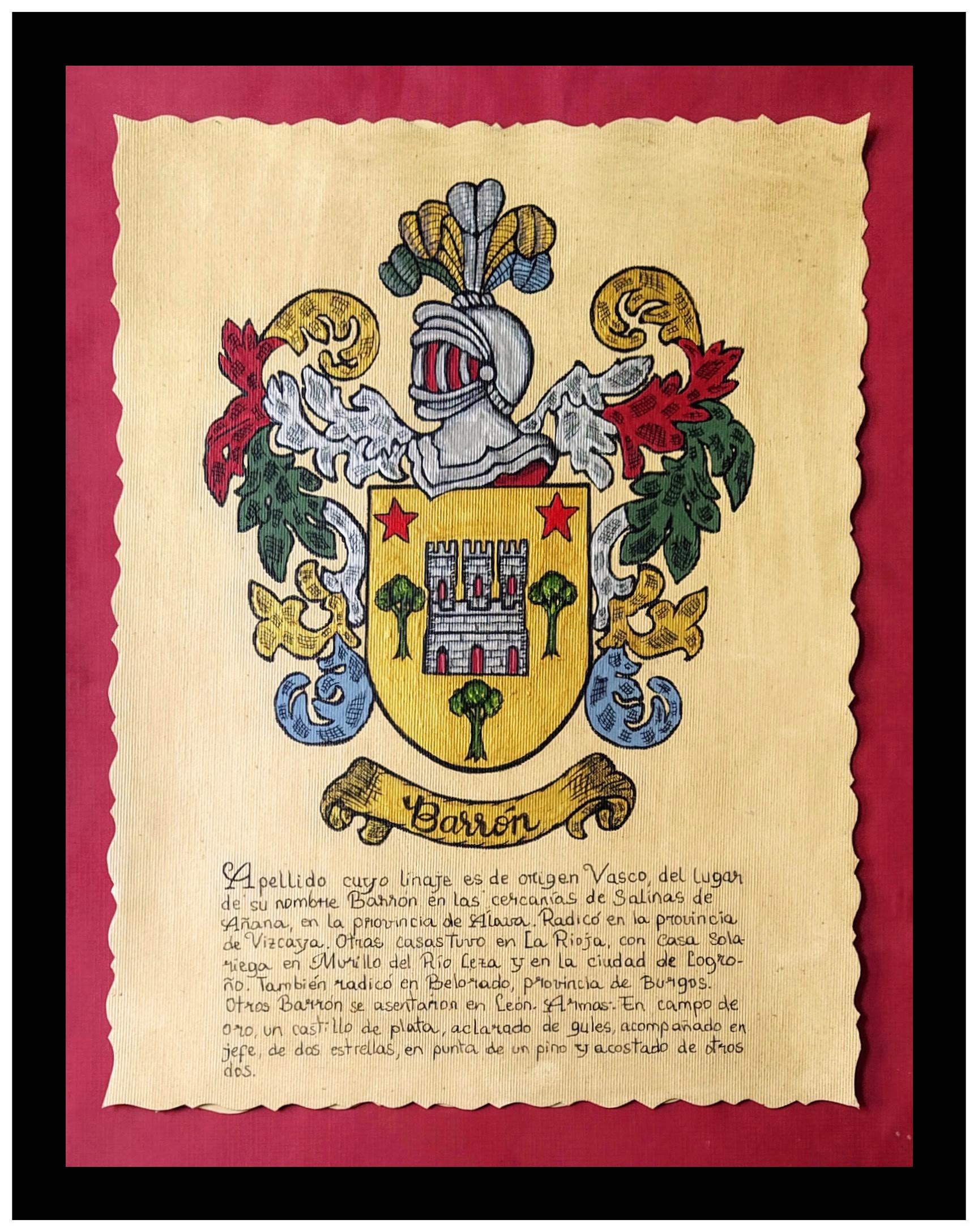 Todo de heráldica: Pergamino heráldico pintado a mano ( mas de 60.000 ...