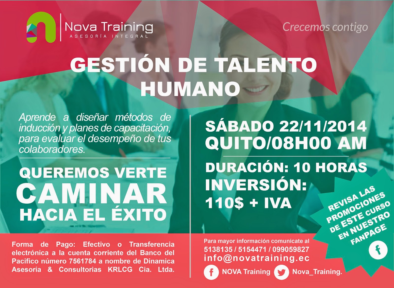 Curso Gestión de Talento Humano ~ Nova Training