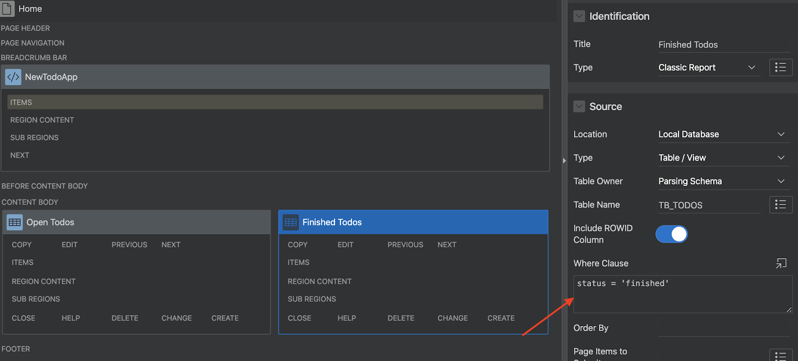 TM-APEX: Drag and Drop Regions in Oracle Apex Application