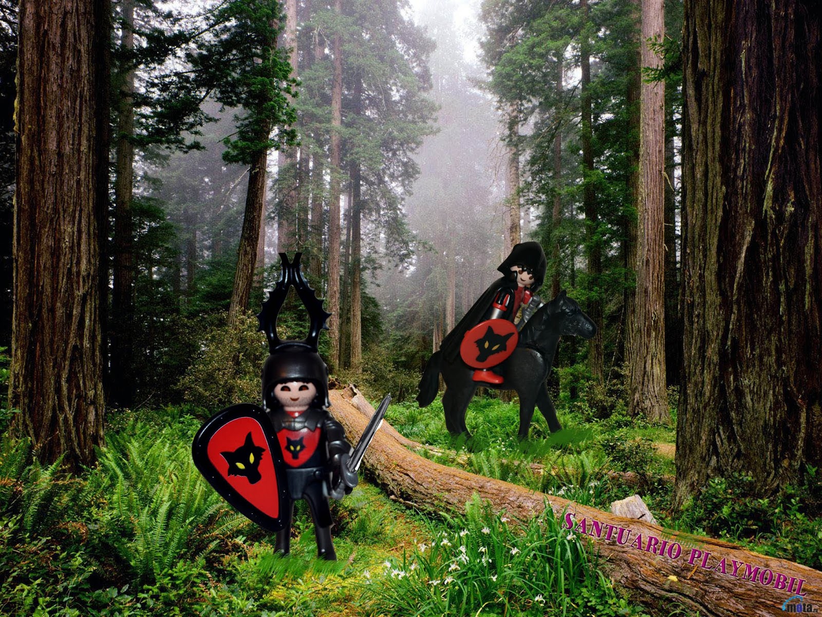 Santuario playmobil: 251 Lobo Alfa, el líder de la manada