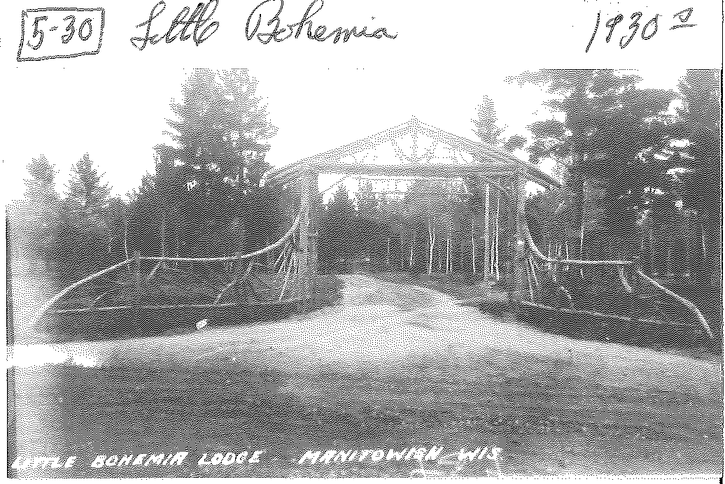 The History of Manitowish Waters: Images Frozen in Time: Little Bohemia