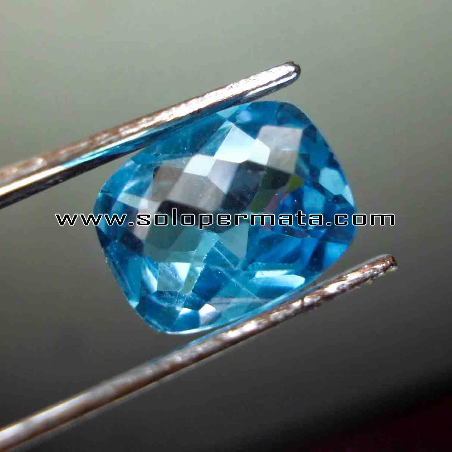 Batu Permata Blue Topaz - 01 L03 | Batu Moldavite | Toko Batu Akik ...