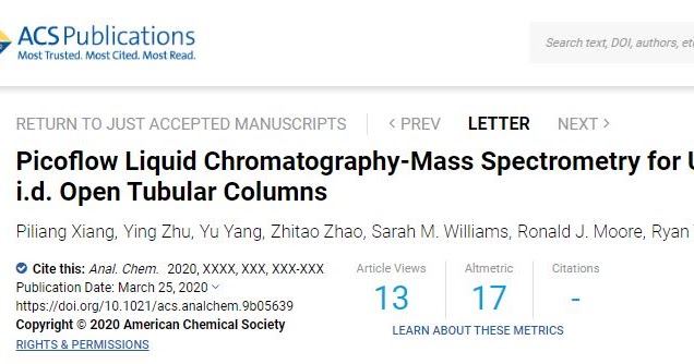 News in Proteomics Research: PicoFlow Proteomics -- Did you think ...