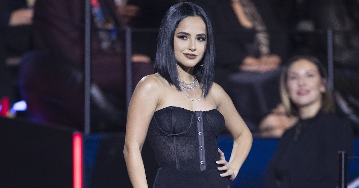 Celebrity Legs And Feet In Tights Becky G`s Legs And Feet In Tights 4