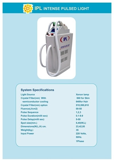 Golden Cosmetic Asia: IPL (Intense Pulsed Light)