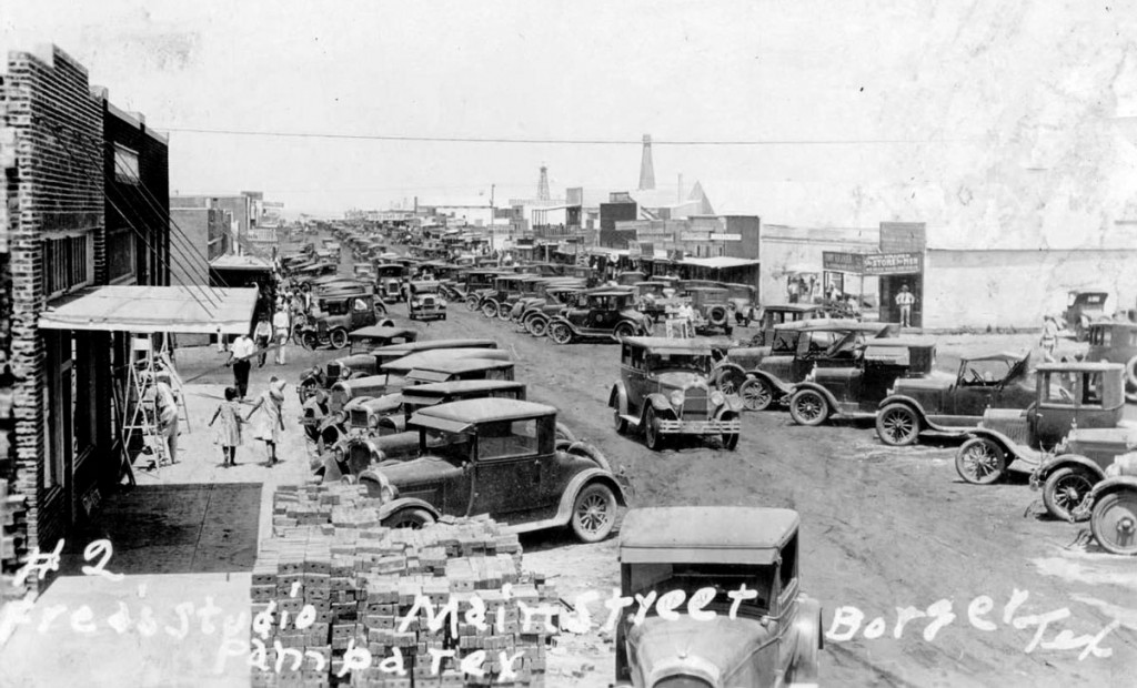 Vintage American Images: The Spindletop strike marks the beginning of ...