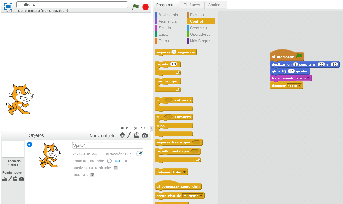 Programacion: Scratch - Programacion para niños