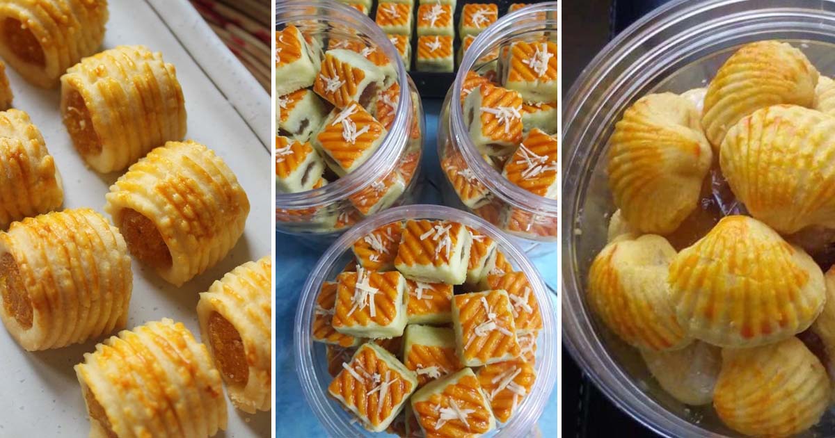 8 Rekaan Bentuk Kuih Tat Nenas Pelbagai Jenis Dan Rupa, Serius Kreatif