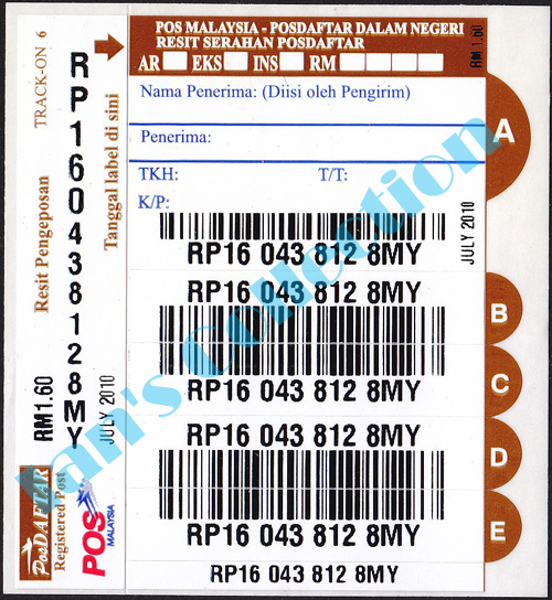 Ian's Collection: Different Types of Registered Labels
