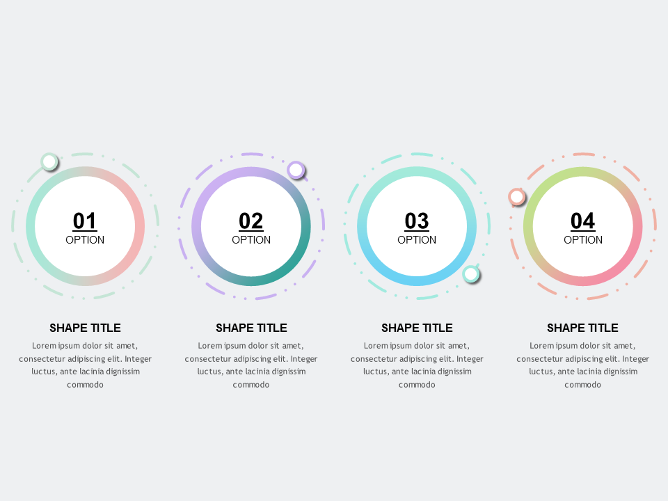 Around Rotation Dot PowerPoint Templates - PowerPoint Free