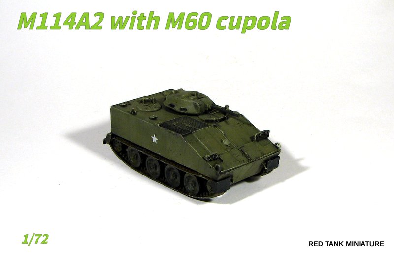 Gulumik Military Models: M114A2 with M60 cupola 1/72
