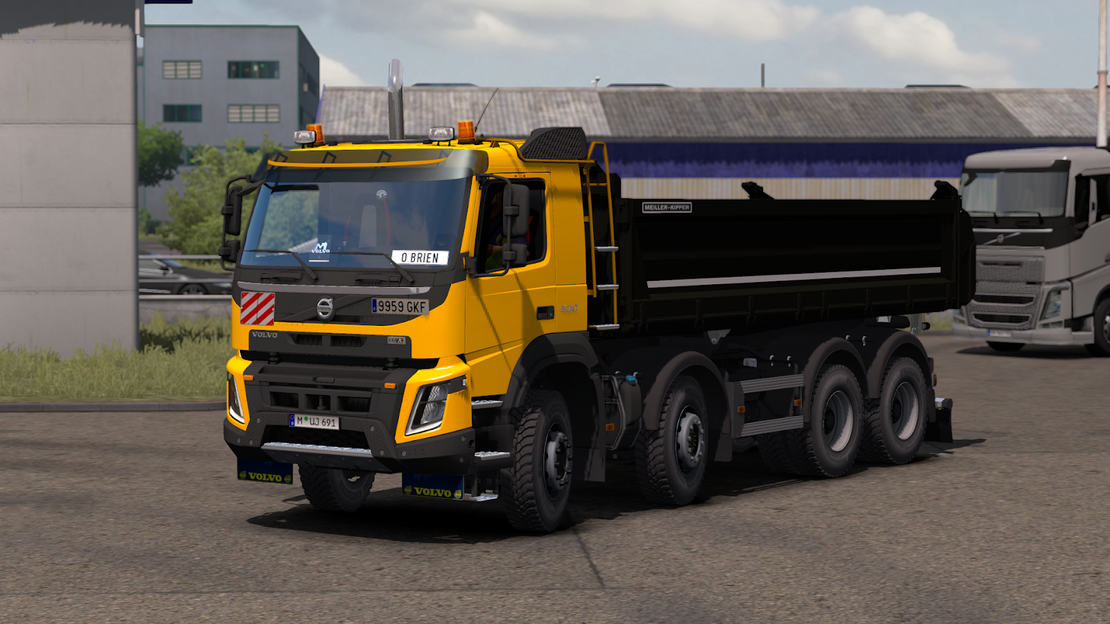 Volvo Fmx Kipper Rework By Mistersix V16 Ets 2 Mods Ets2 Map Euro