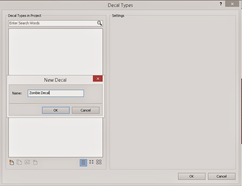 Revit Recess: Decals