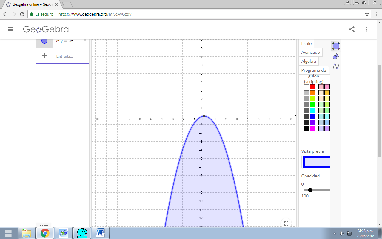 FUNCIONES: FUNCION CUADRATICA