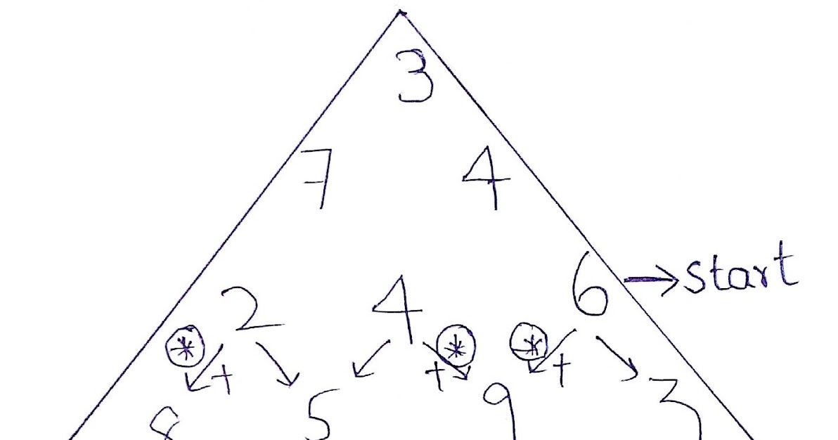Problem 18 Project Euler Solution with python Problem 18 Project Euler Solution with python