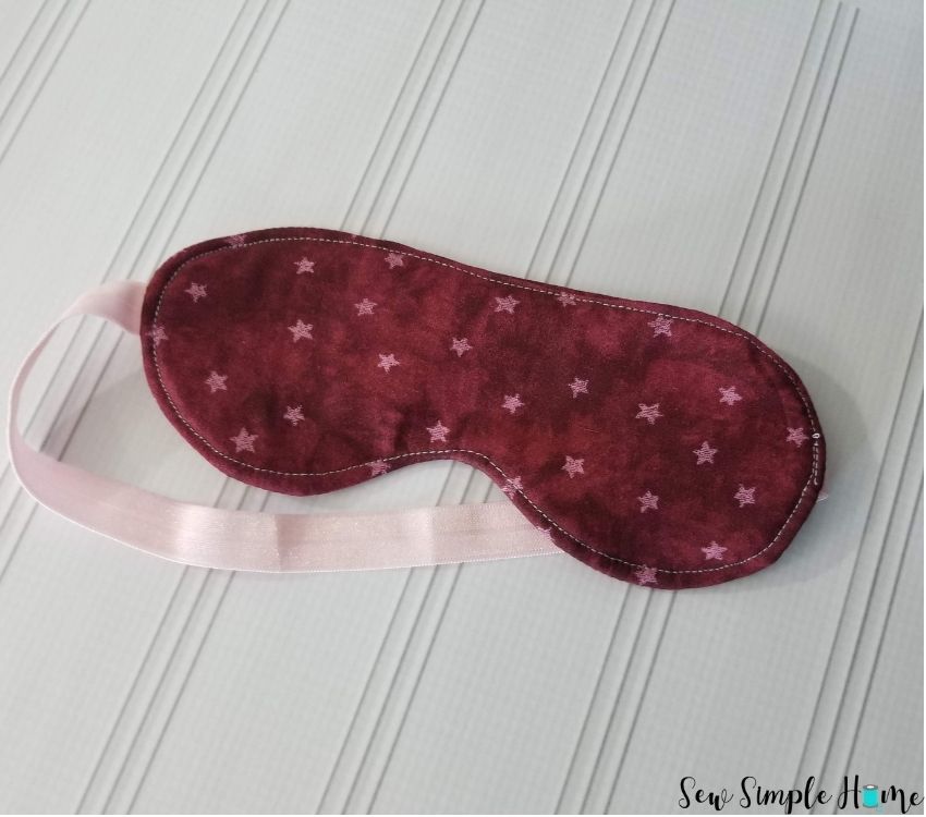 DIY Sleep Mask Pattern | Sew Simple Home