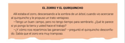 EP n°74 Luis Sandrini, el blog de tu escuela: EL ZORRO Y EL QUIRQUINCHO