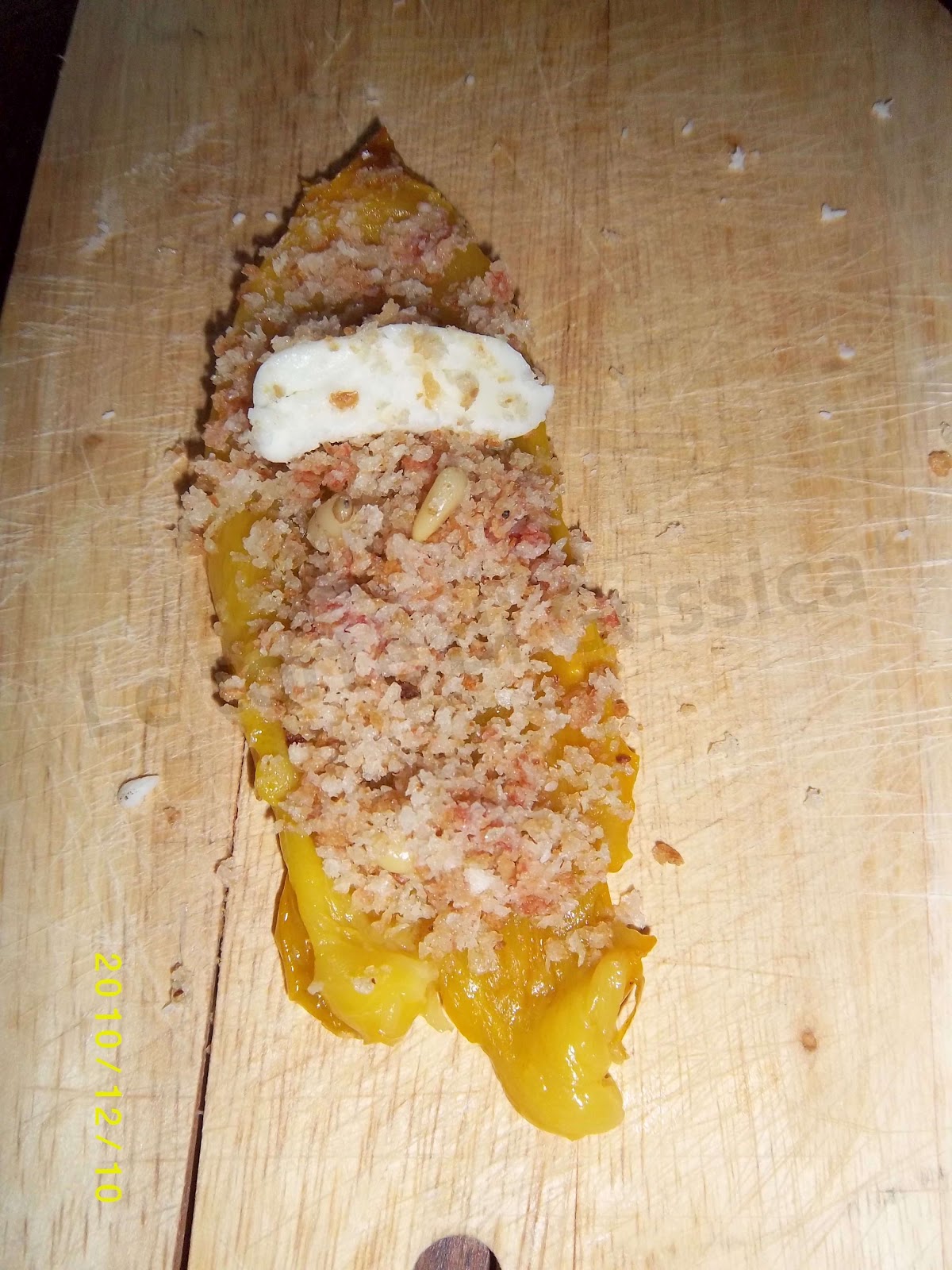 Involtini Siciliani di Peperoni con Pinoli al forno