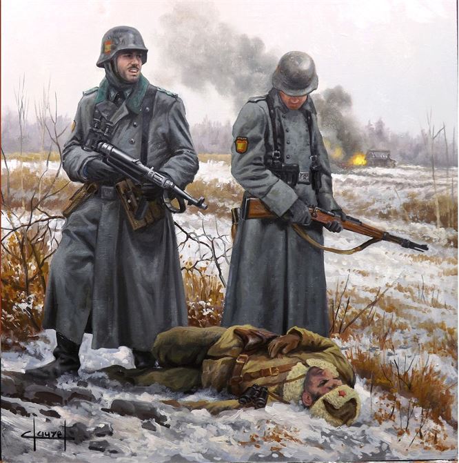 Jose Antonio Bru Blog: La División Azul. La Escuadrilla Azul. Krasny ...