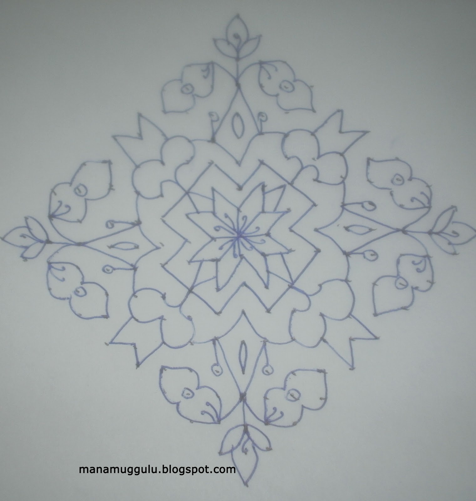 Beautiful Muggu - MANA MUGGULU