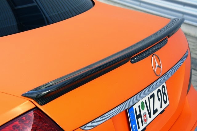 Mercedes-Benz W211 E55 AMG Orange matte | BENZTUNING
