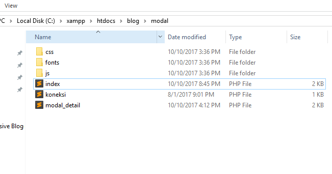 Menampilkan Data dari Database ke Modal Bootstrap - Belajar Programming