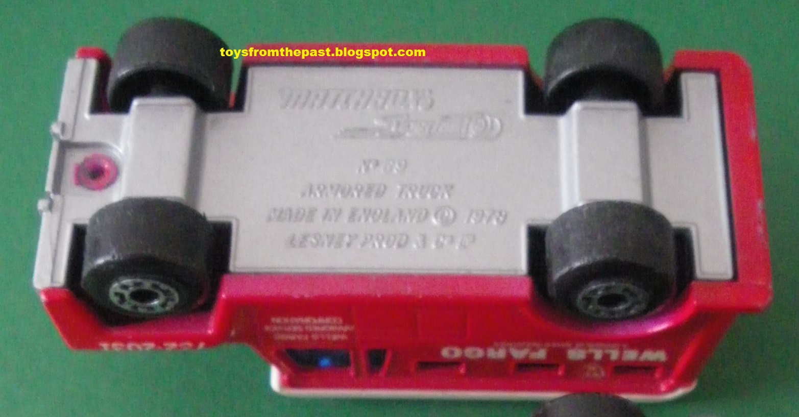 Toys from the Past: #952 MATCHBOX SECURITY TRUCK (Nr. 69) vs. MAJORETTE ...